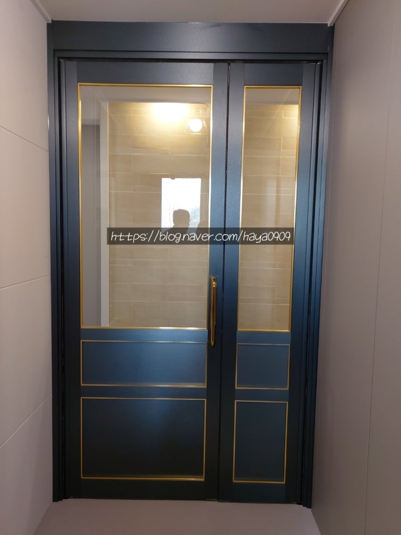 포마중문 오산시 세교데시앙포레 비대칭양개도어 시공후기 네이버 블로그