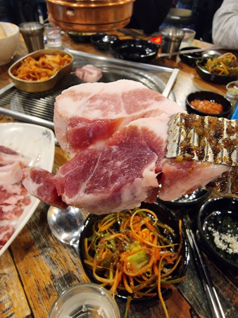 송파 문정동 맛동산 샘 단골 회식장소 삼겹살 꼬들살 뒷고기 마늘갈비 맛집 드럼통숯불구이~♡ 네이버 블로그