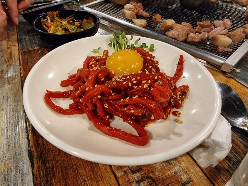 송파 문정동 맛동산 샘 단골 회식장소 삼겹살 꼬들살 뒷고기 마늘갈비 맛집 드럼통숯불구이~♡ 네이버 블로그