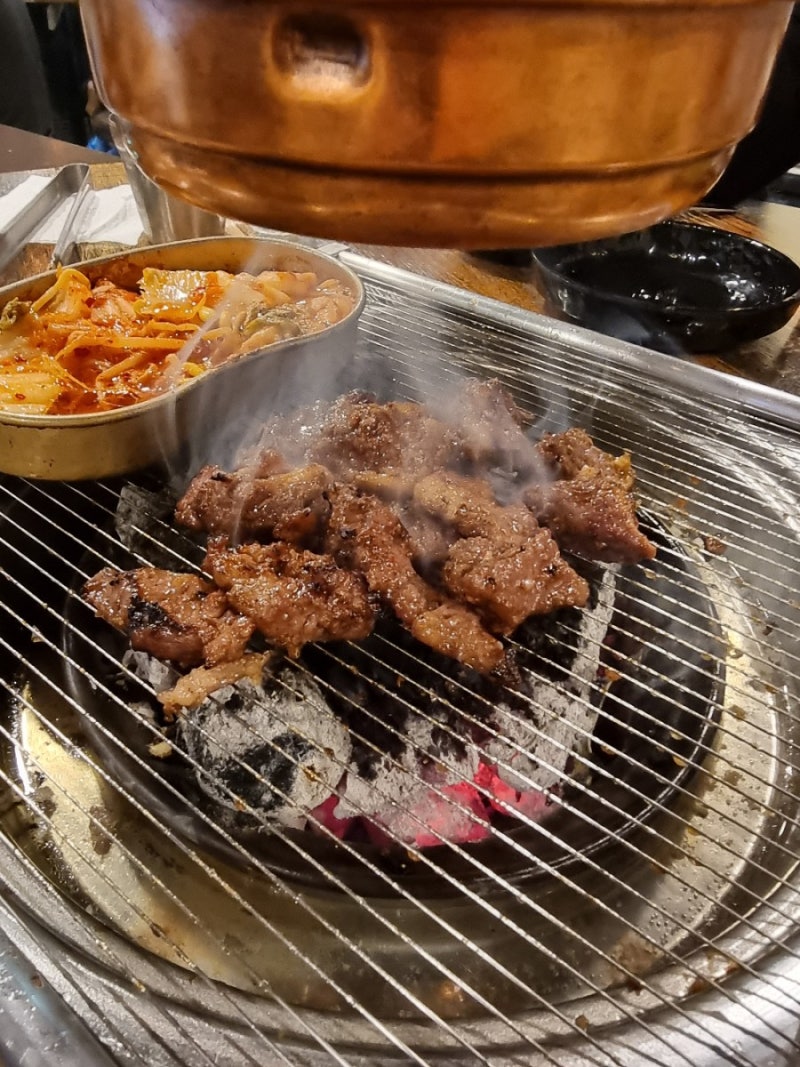 송파 문정동 맛동산 샘 단골 회식장소 삼겹살 꼬들살 뒷고기 마늘갈비 맛집 드럼통숯불구이~♡ 네이버 블로그