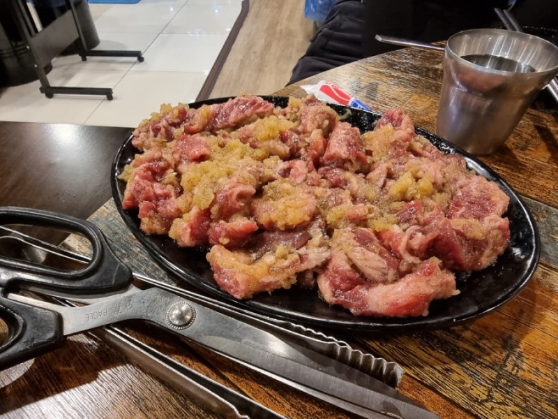 송파 문정동 맛동산 샘 단골 회식장소 삼겹살 꼬들살 뒷고기 마늘갈비 맛집 드럼통숯불구이~♡ 네이버 블로그