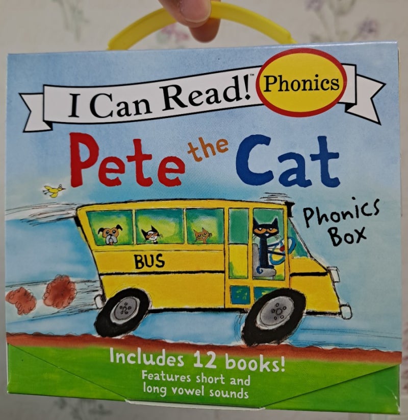 I can read! Pete the Cat Phonics Box(book 1 상세 소개, 단모음 a 자료(pdf,mp3) 무료 ...