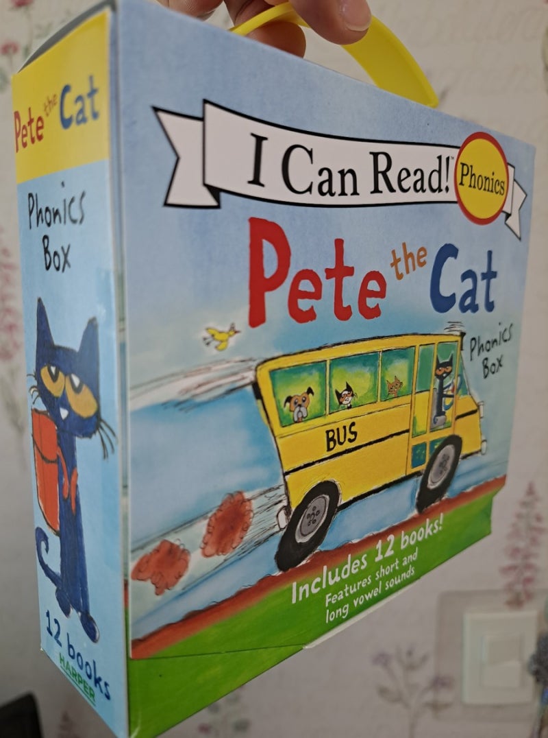 I can read! Pete the Cat Phonics Box(book 1 상세 소개, 단모음 a 자료(pdf,mp3) 무료 ...