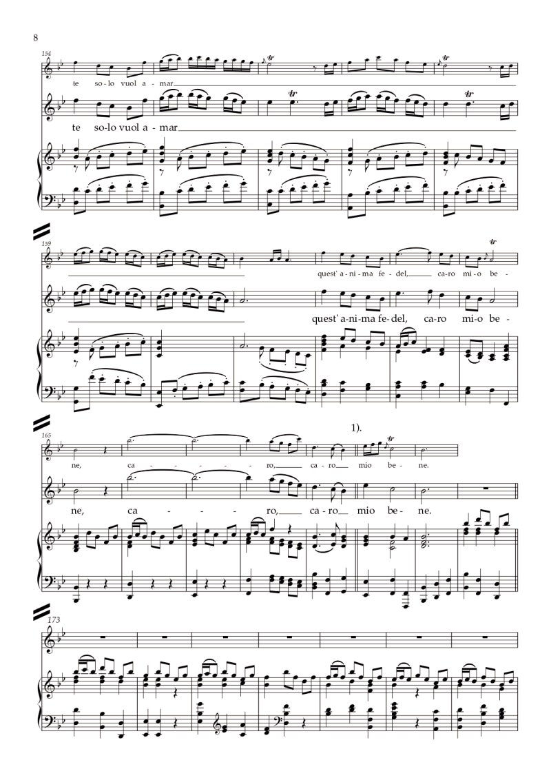 Tornami a vagheggiar 악보 펜트하우스 시즌2 5회 청아예술제 배로나 대상 노래 헨델 알치나 Alcina 오페라 ...