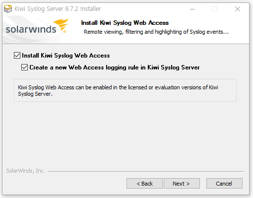 Kiwi Syslog Server 설치하기 : 네이버 블로그