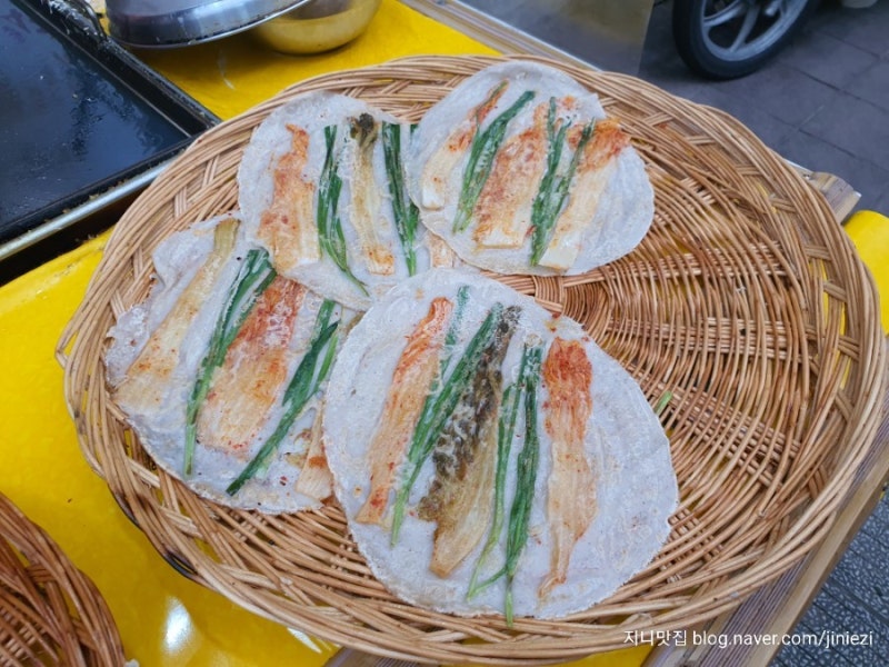 강릉 중앙시장 영미네부침 메밀전병 맛집 네이버 블로그