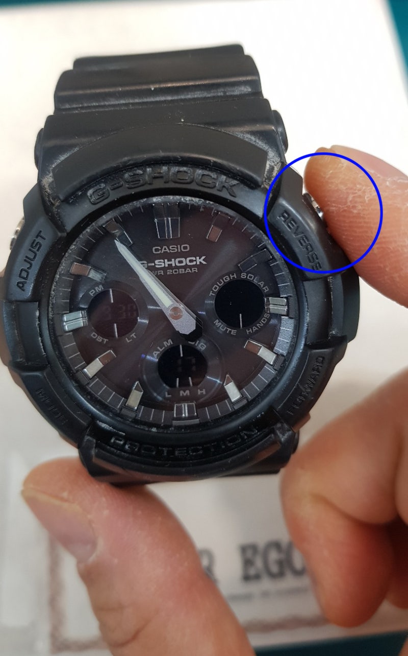 지샥시계 시간맞추기,지샥 시간설정, 지샥100B,GA-2100,GA-110RB,GG-B100, 지샥 빅페이스 지샥 G-SHOCK ...