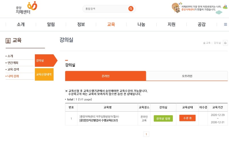 CIST인지선별검사, 치매선별검사지, CIST교육방법 : 네이버 블로그