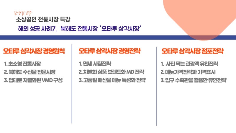 전통시장과 상점가 경쟁력 강화 활성화 - MD와 해외 성공사례 중심 : 네이버 블로그