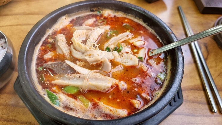 함덕골목해장국 제주시 함덕 시원한 맛이 좋은 내장탕 네이버 블로그