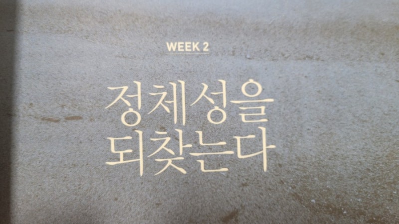 아티스트 웨이 2주차 정체성 되찾기 나의 내면에 숨어있는 아티스트를 깨워라 나를 위한 12주간의 창조적 워크숍 The