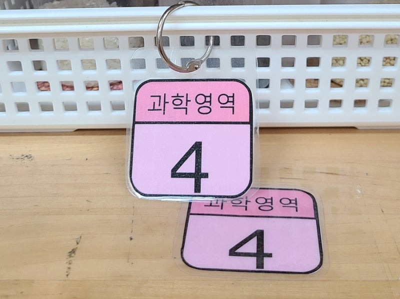 신학기준비 영역 교구 바구니 이름표 교구 정리 이름표 네이버 블로그