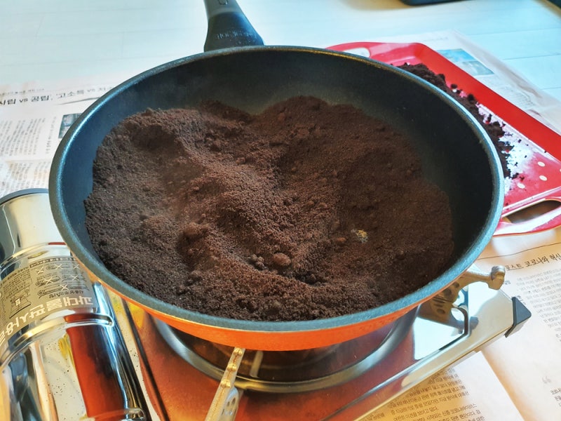 커피찌꺼기활용법 집안냄새제거 커피 방향제 만들기 네이버 블로그