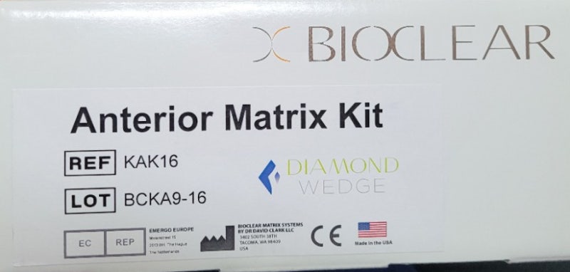 BIOCLEAR matrix system - Anterior matrix kit (바이오클리어 매트릭스) : 네이버 블로그