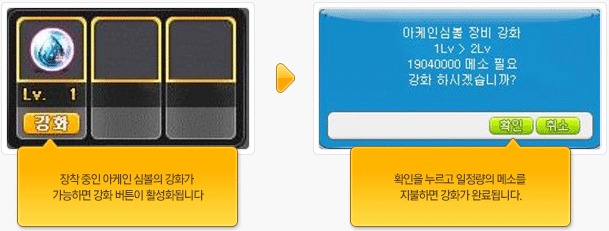 메이플 아케인포스 어센틱포스 심볼정리23년 7월 기준 네이버 블로그