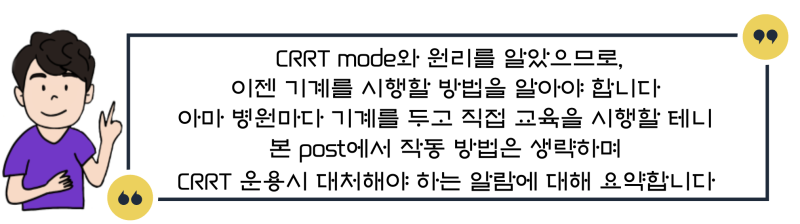 쉽게 이해하는 CRRT(Continuous Renal Replacement Therapy) : 네이버 블로그