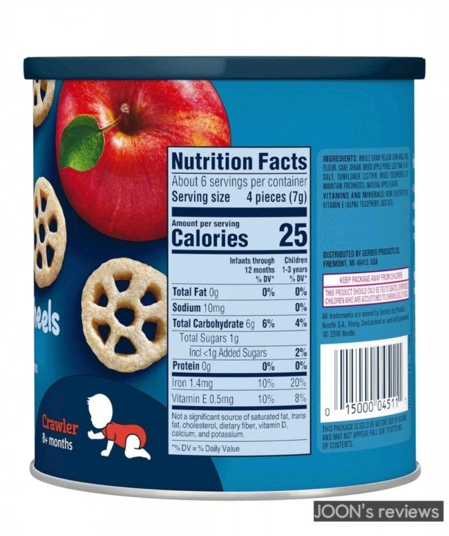 [아기과자] 거버 티서 휠 / Gerber teether wheels/ 아기곡물과자 🥨 : 네이버 블로그