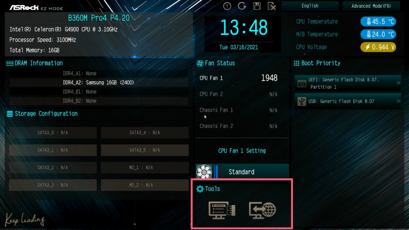 쉽게 따라 하는 ASRock 메인보드 바이오스 업데이트하는 법 : 네이버 블로그
