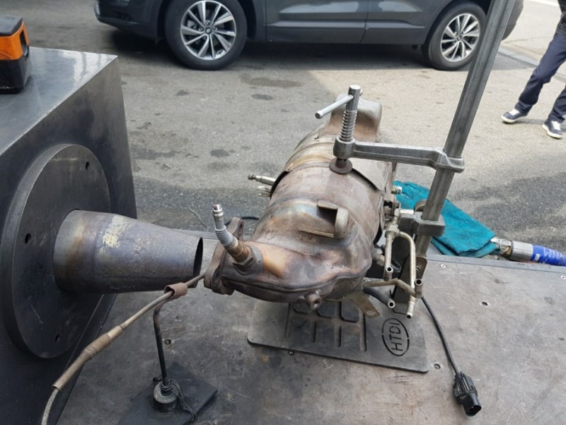 디젤 Dpf 클리닝 크리닝 장착 비용 매연 저감장치 가격 익산 팀카본 네이버 블로그