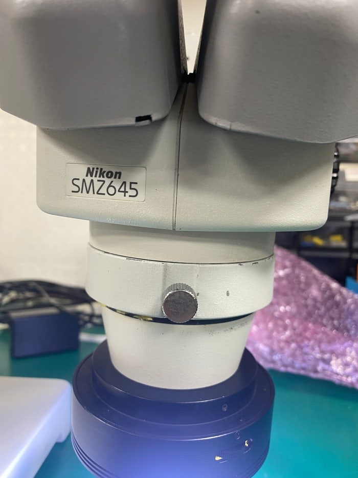 실체현미경 니콘 SMZ645 + STL 스탠드 (중고) : 네이버 블로그