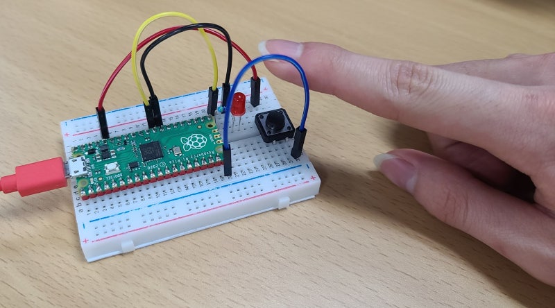 라즈베리파이 피코 파이썬 튜토리얼 2 스위치 사용하기 내부 풀다운저항 Raspberry Pi Pico Micropython Tutorial 네이버 블로그