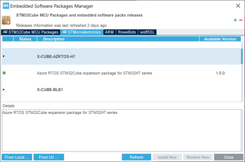 X-CUBE-AZRTOS-H7 소개 : 네이버 블로그