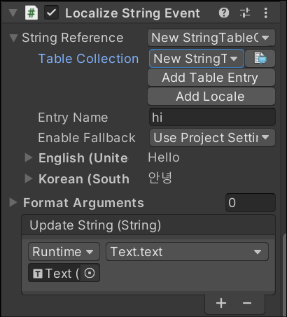 [유니티] Unity Localization v0.10 사용해보기 : 네이버 블로그