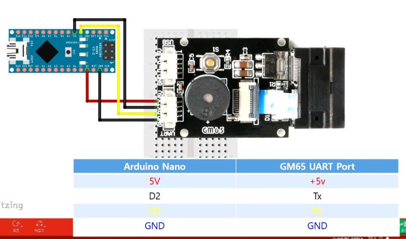 GM65 바코드 리더기... 아두이노 연결 및 현업 사용기...^^ : 네이버 블로그