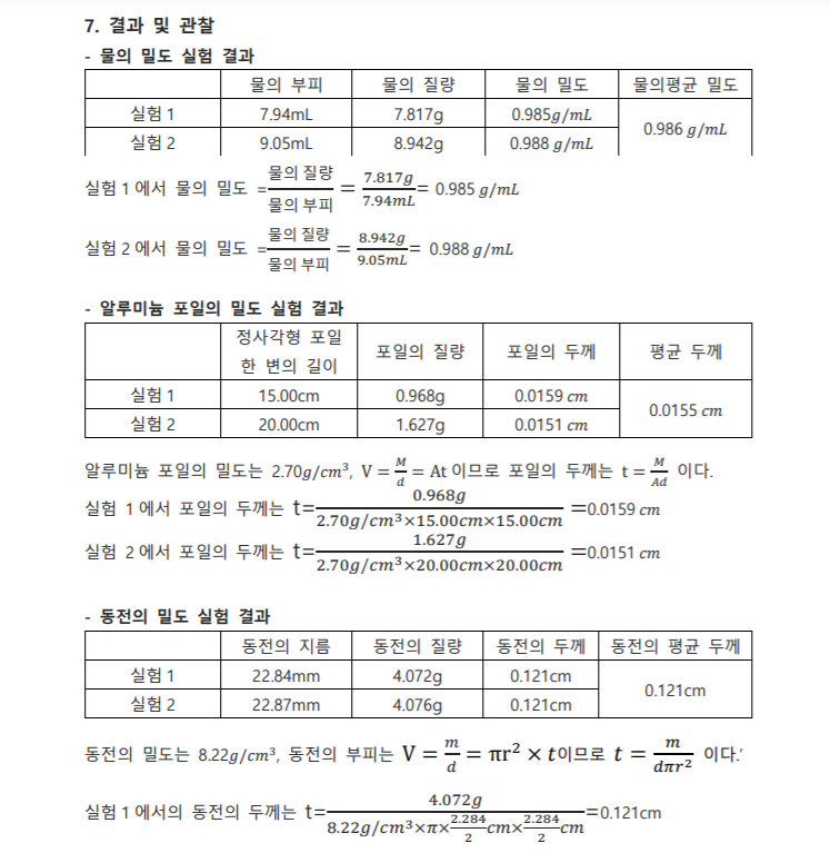 일반화학실험 레포트 A 일반화학실험 족보 무료 Pdf 네이버 블로그