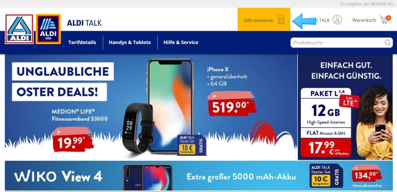 [독일 교환학생 정보] 알디톡 개통하는 방법 (Aldi Talk prepaid sim, starter-set) : 네이버 블로그