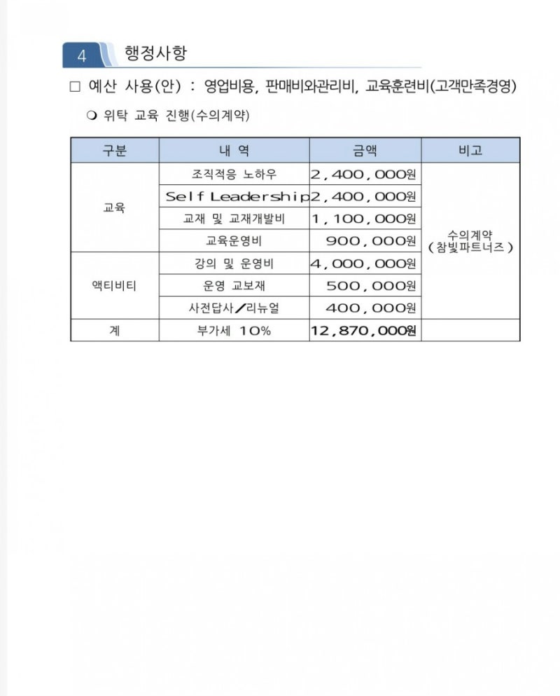 신입사원 위탁교육계획안 작성법과 사례분석 이정훈 강사 네이버 블로그