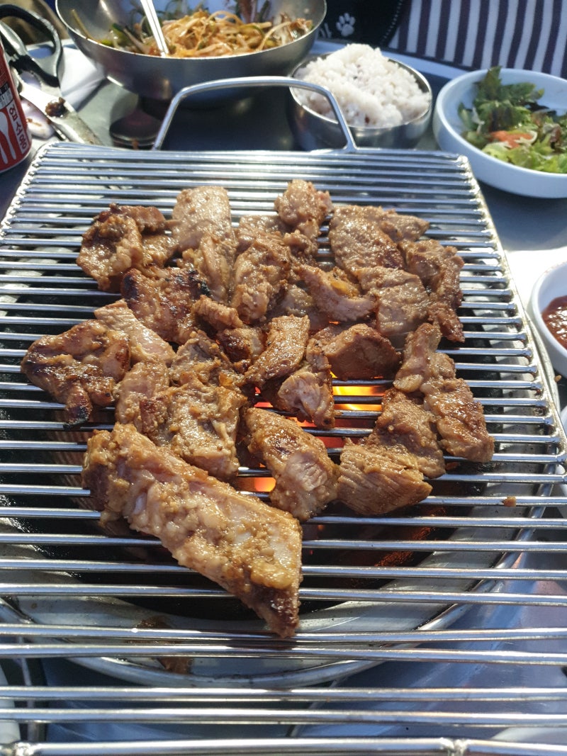 성수동 갈비골목 야외에서 먹는 갈비맛집 늘봄숯불갈비 네이버 블로그