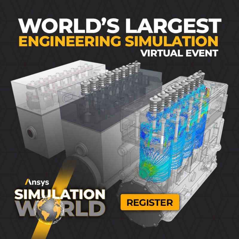 ANSYS Simulation World 2021 - World's largest engineering simulation ...