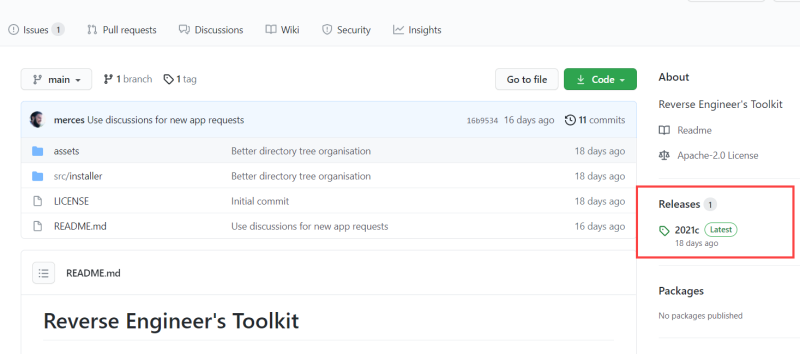 리버싱 엔지니어링 툴킷 모음 도구 소개, Reverse Engineer's Toolkit : 네이버 블로그