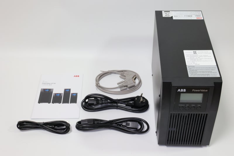 갑작스런 정전, 전원 불안 걱정 No! ABB 무정전 전원 장치 UPS PowerValue 11T G2 1kVA B KC : 네이버 블로그