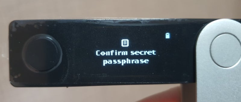 Passphrase 이용하기(나노지갑10) : 네이버 블로그