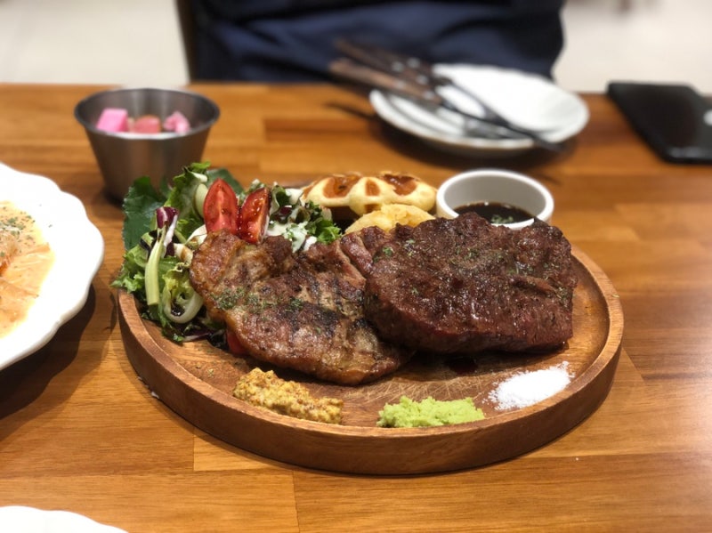 홍대 남산호랭이 로제파스타와 스테이크가 맛있는 맛집 후기 가성비맛집 네이버 블로그