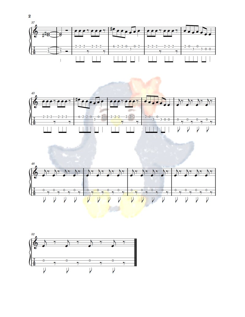웨이백덴 way back then 옛날 옛적에 우쿨렐레 타브 쉬운 악보 : 네이버 블로그