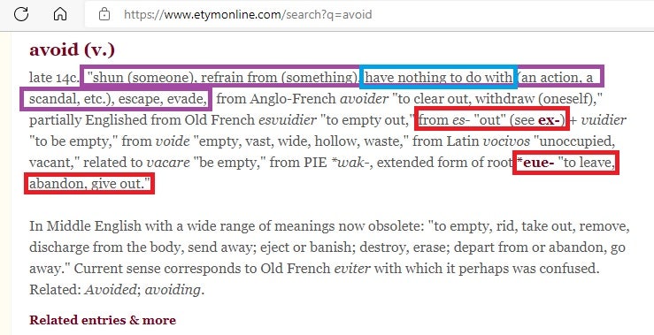 [영어 숙어] fill a void 의미! 공백을 채우다! avoid + 동명사 (V~ing), be devoid of 와의 ...