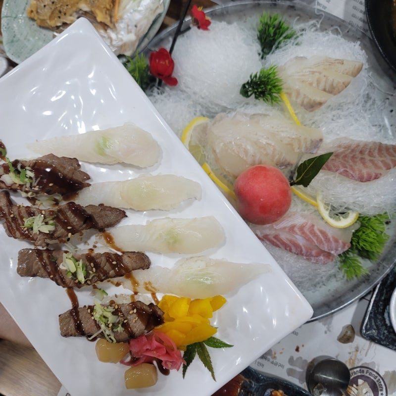광주 광산구 수완동 맛집 자연산 횟집 그랑데푸드스토리 네이버 블로그
