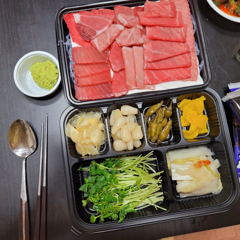 참치회 먹고 싶은 날 😍 참다랑어막주는집 참치정육점 산본점 네이버 블로그