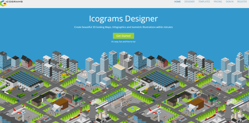 3D건물 및 약도 제작 무료 사이트 ICOGRAMS 사용법, 이마반짝의 드림하우스 3D로 그리기 : 네이버 블로그