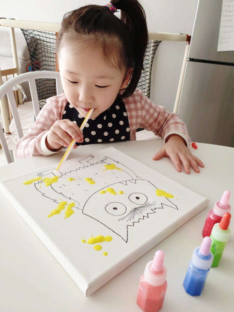 독후활동 물감으로 나만의 만들기 네이버 블로그