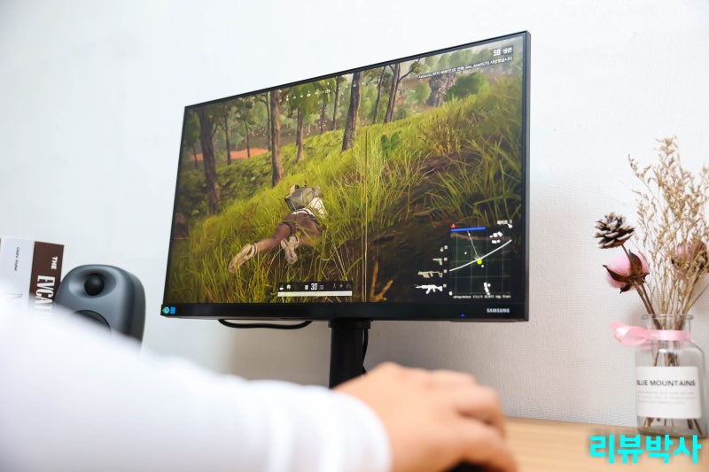 삼성 24인치 피벗모니터 F24T450 사무용으로 좋다! : 네이버 블로그