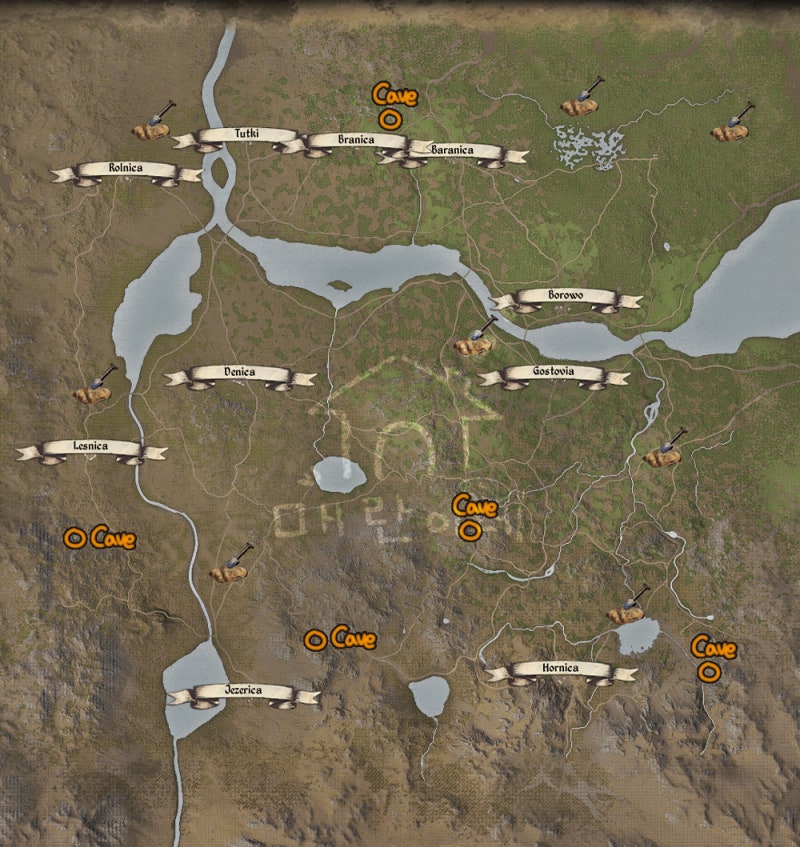 미디블 다이너스티 지도 Medieval Dynasty map : 네이버 블로그