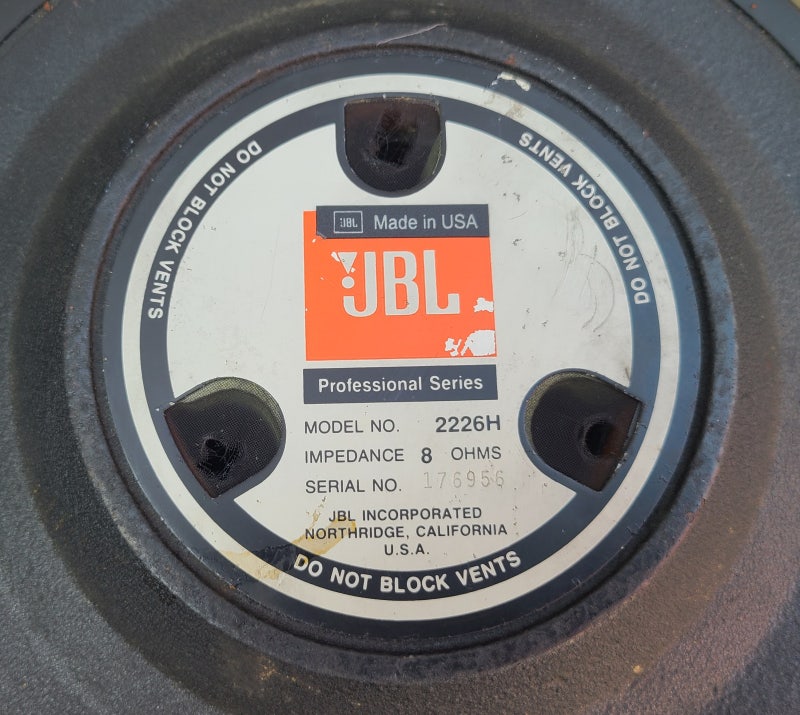 JBL 2226H 15더블 서브우퍼 : 네이버 블로그