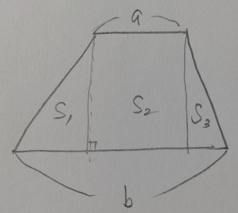 사다리꼴 넓이 공식 / 다양한 방법으로 유도 : 네이버 블로그