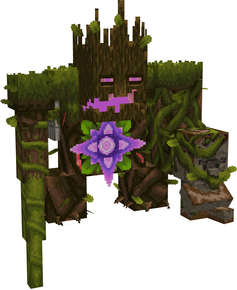 [마인크래프트 던전스 종이모형] (Minecraft Dungeons) 정글 어보미네이션 (Jungle Abomination ...