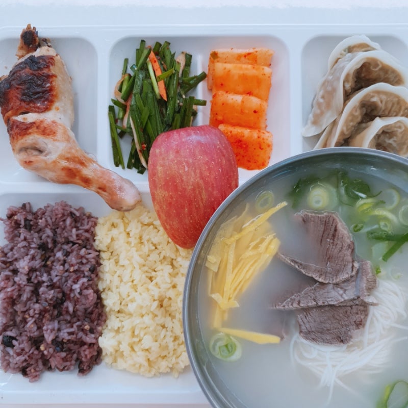 단체급식 메뉴모음찬바람 불땐 설렁탕닭장각구이 갈비만두찜부추겉절이 만들기10월 구내식당 레시피 네이버 블로그