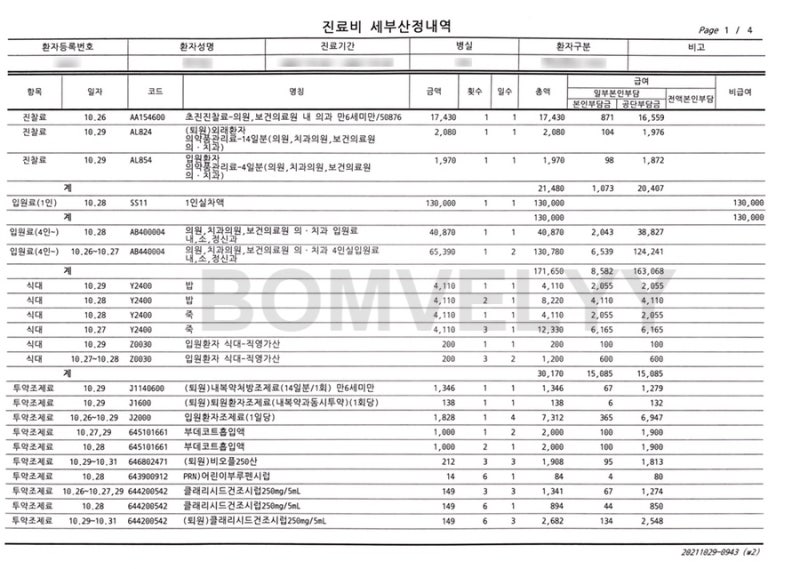 파라바이러스 입원 4일차 드디어 퇴원 병원비 수납 및 보험 청구 서류 준비 네이버 블로그
